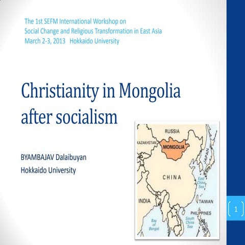 Christianity in mongolia | PDF