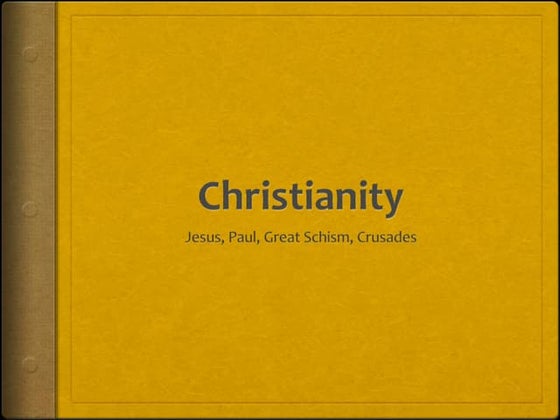 Christianity Power Point | PPT | Christianity | Religion & Spirituality
