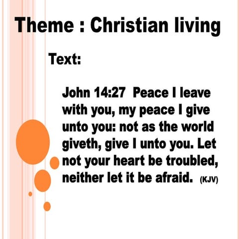 Christian Living | PPT