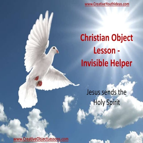 Christian Object Lesson - Invisible Helper | PPTX