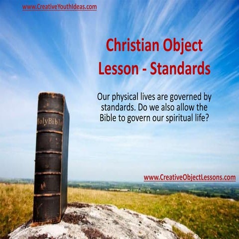 Christian Object Lesson - Standards | PPTX