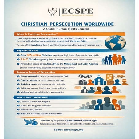 Christian Persecution - A Global Human Rights Concern | PDF