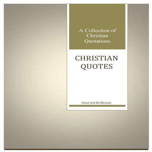 Christian Quotes | PDF