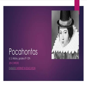 Pocahontas Lesson | PPT