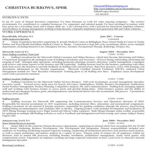Christina Burrows Resume | DOC