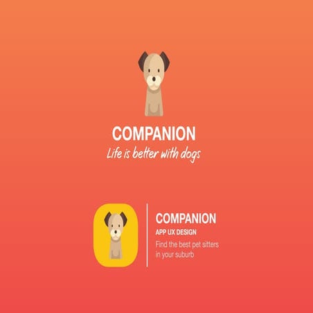User Experience Design: Companion - Pet Sitting App | PDF