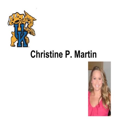 Christine P | PPT