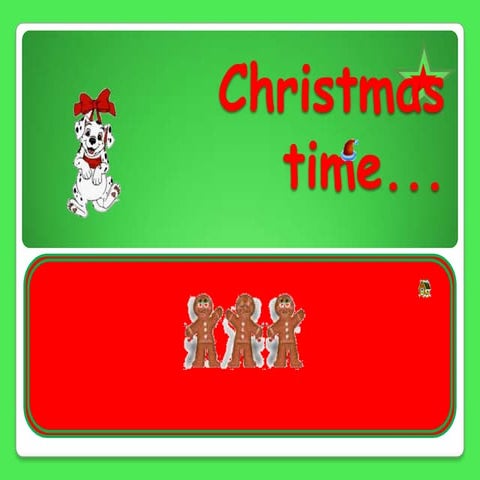 Christmas time. | PPTX
