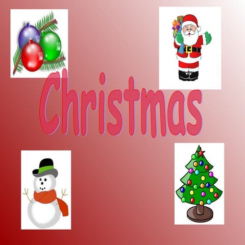 Christmas vocabulary | PPTX