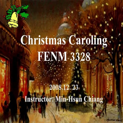 Christmas Caroling | PPT