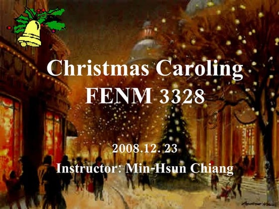 Caroling Caroling | PPT