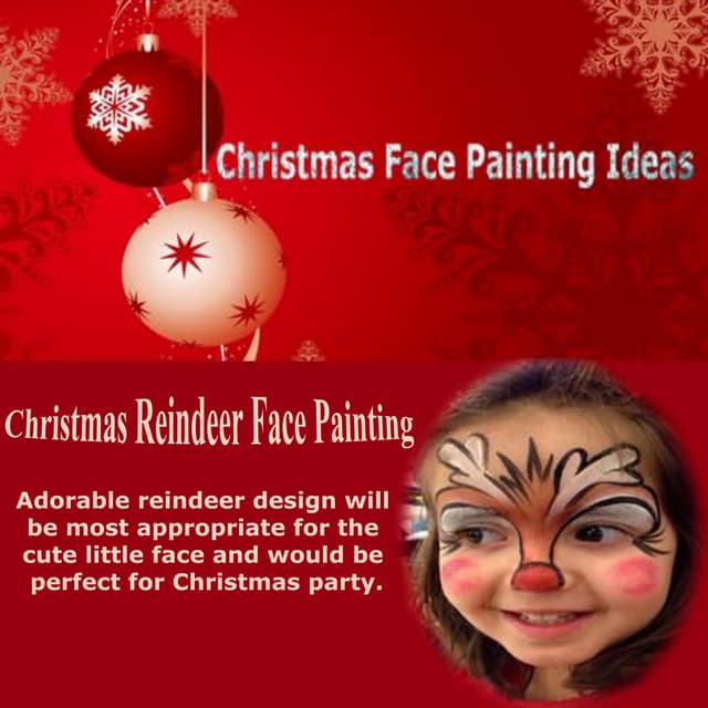 Christmas Face Painting Ideas | PDF