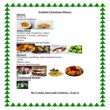 Christmas Menus from Different R.E.L.L.E. Countries - Comenius Project ...