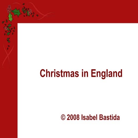 NB1 - Christmas in England | PPT