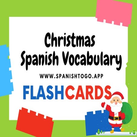 Christmas - Spanish Vocabulary - Flashcards.pdf