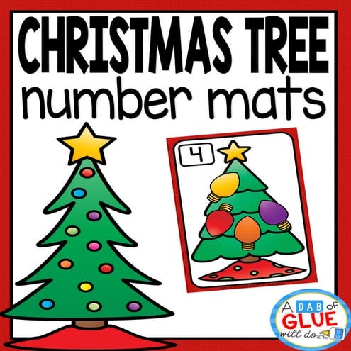Christmas tree-number-mats | PDF
