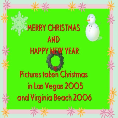 Christmas 2005 -2006 | PPT