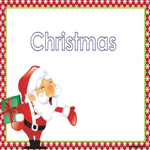 Christmas Vocabulary Kids | PPT