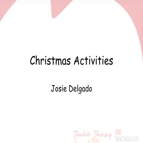 Christmas Activities | PPT