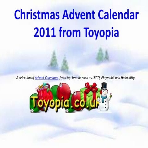 Christmas advent calendar | PPT