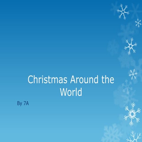 Christmas around the world | PPT