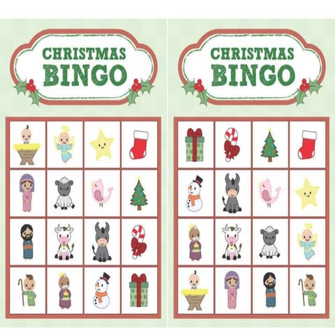 Christmas bingo - Color | PPTX | Family/Children | Genres