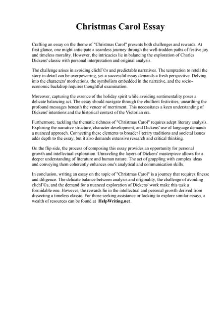 A Christmas Carol Essay.pdf