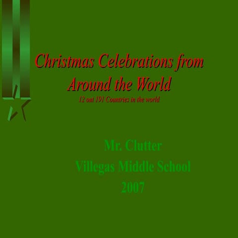Christmas around the world | PPT