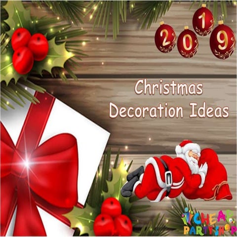 Christmas decorations | PPTX