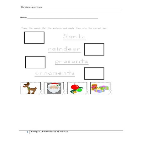Christmas exercises | PDF