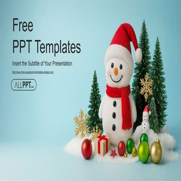 Christmas Holiday Festivity PowerPoint Templates.pptx
