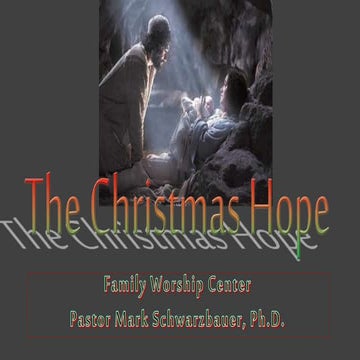 Christmas hope | PPTX