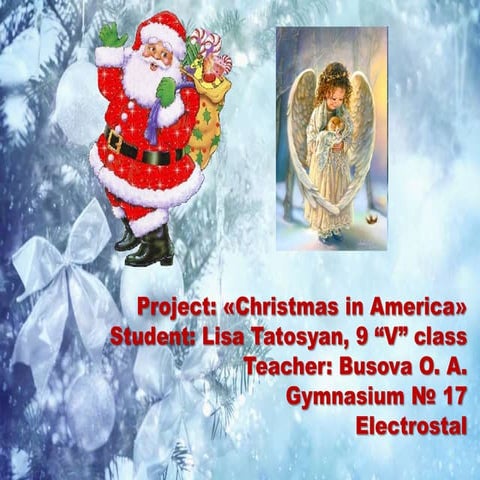 Christmas in America | PPT