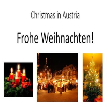 Christmas in Austria | PDF | National & Civic Holidays | Holidays