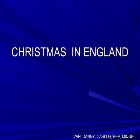 Christmas in england | PPT