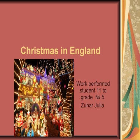 Christmas in england | PPT