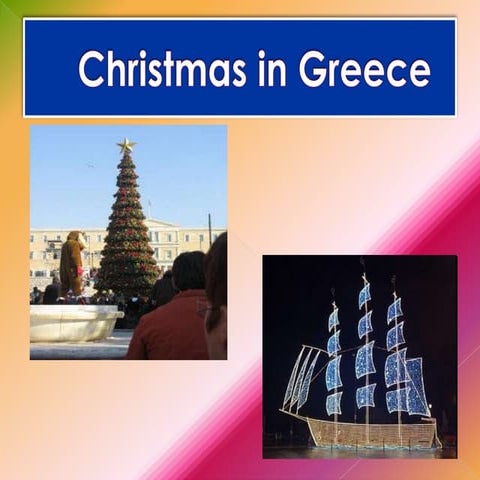 Christmas in greece | PPTX