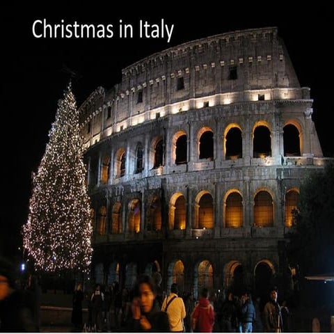 Christmas in italy | PPT