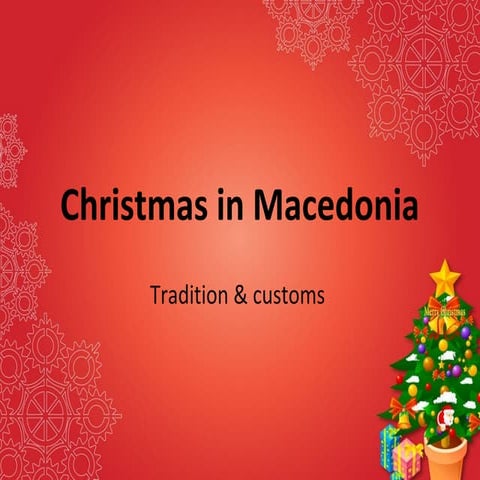 Christmas in macedonia | PPT