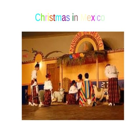 Christmas in mexico | PPTX