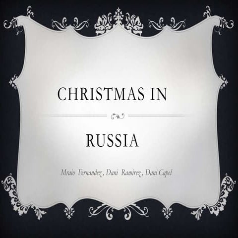 Christmas in russia | PPT