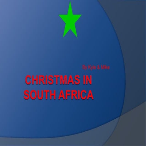 Christmas in south africa | PDF