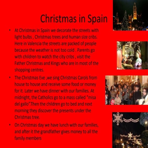 Christmas in spain | PDF