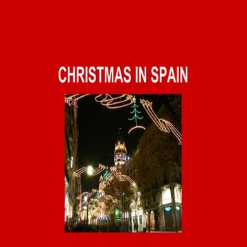 Christmas in spain | PPTX