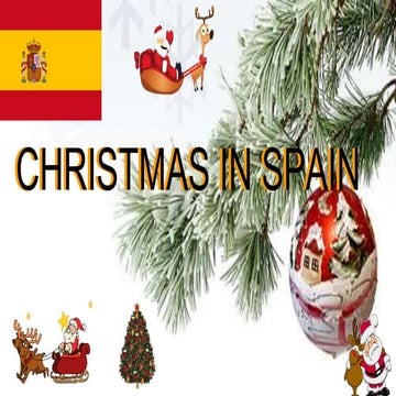 CHRISTMAS IN SPAIN | PPT