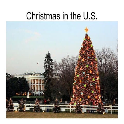 Christmas in the u.s. | PPT