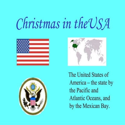 Christmas In The U S A | PPT