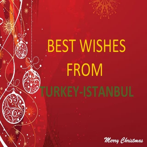 Christmas in Turkey | PPT