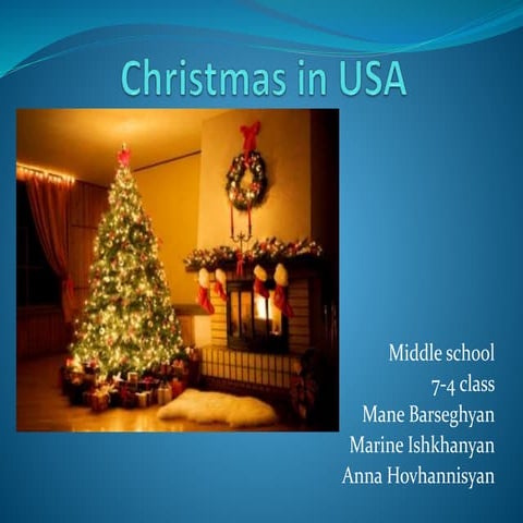 Christmas in USA | PPT