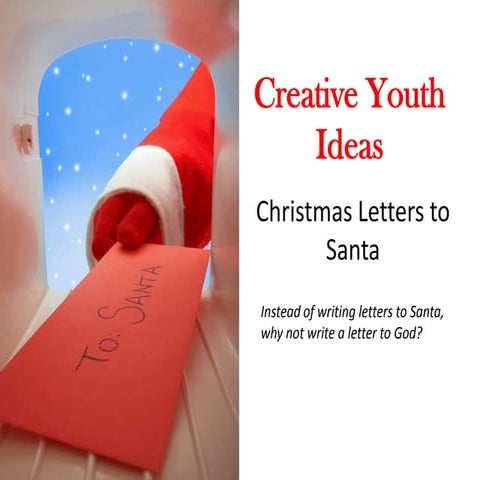 Christmas letters to santa | PPTX